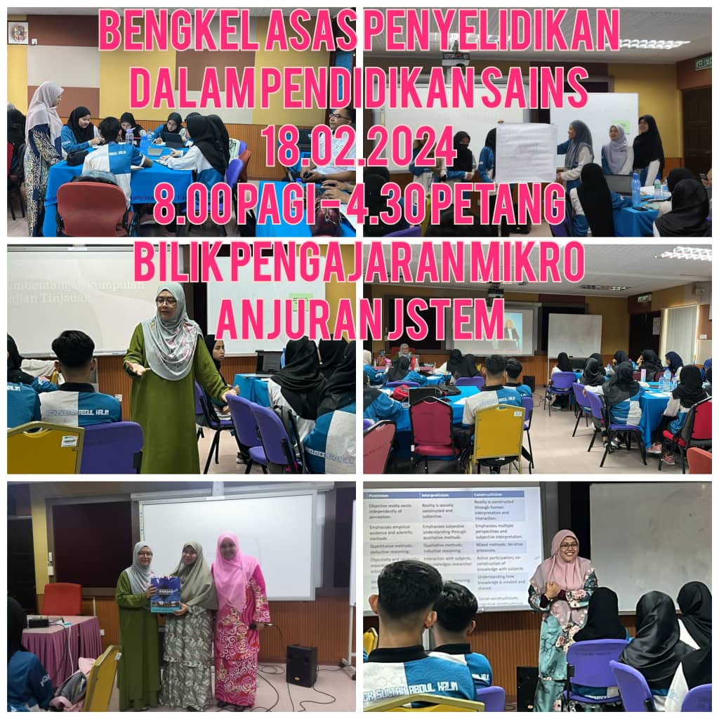 Bengkel Asas Penyelidikan Dalam Pendidikan Sains